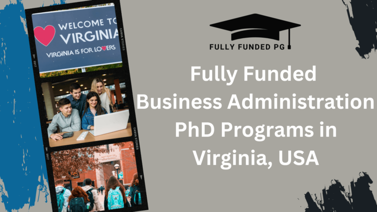 5 Fully Funded Business Administration PhD Programs In Virginia, USA ...